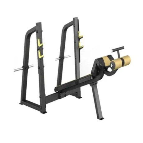 Banco profesional de press de pecho declinado LX1014 — Aventureros