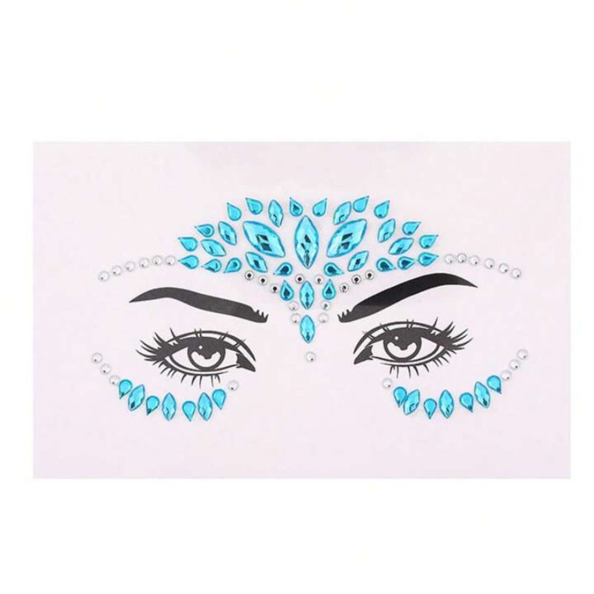 Stickers para Rostro - Celeste — Casa Fessta