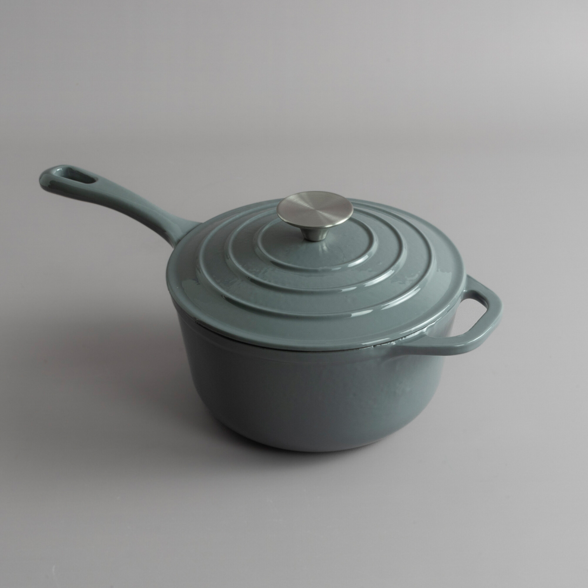 Cacerola Gris Volf Esm. con mango 20cm Haoke — BBVA