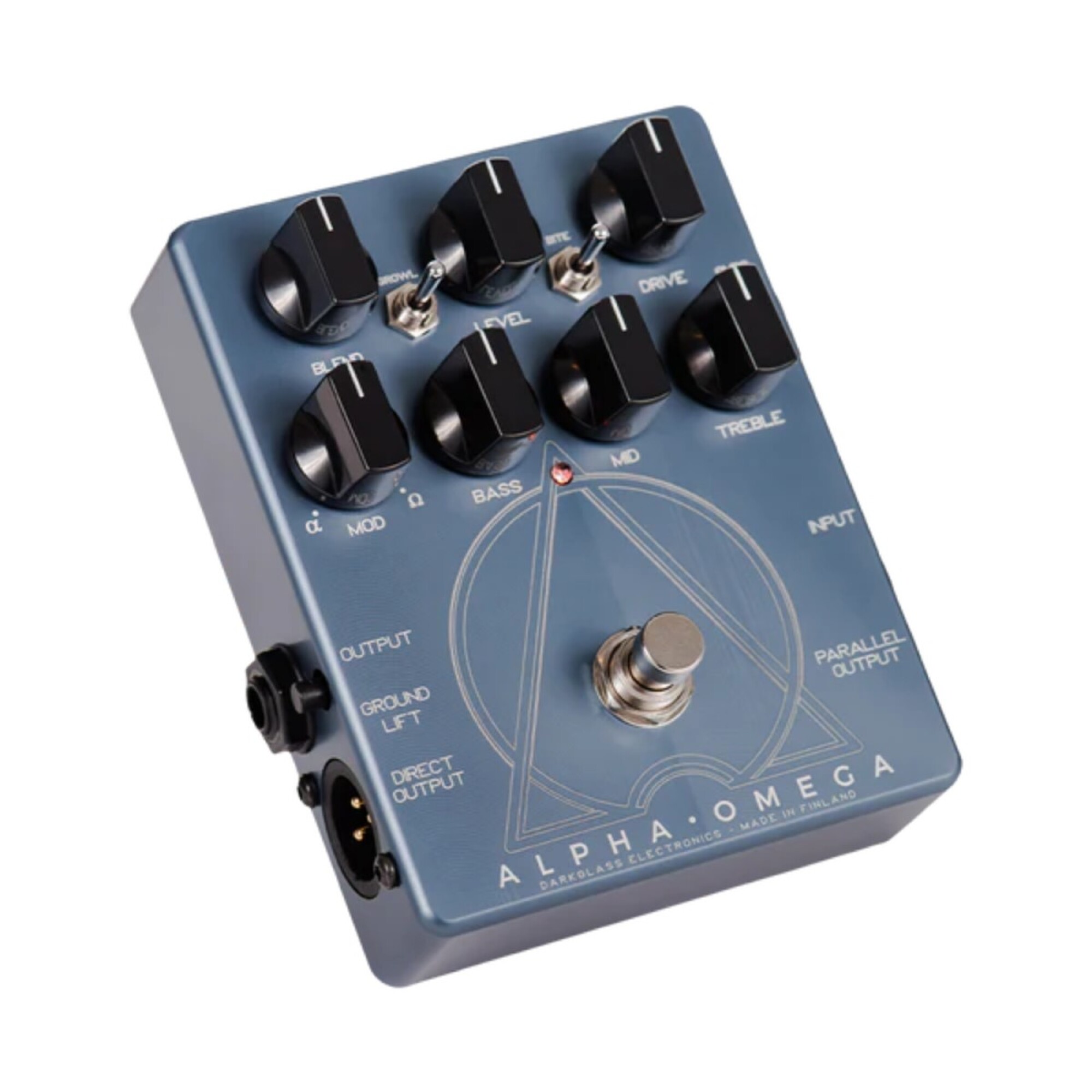 Pedal efectos Darkglass AO Alpha Omega distortion EQ para bajo — Coutinho