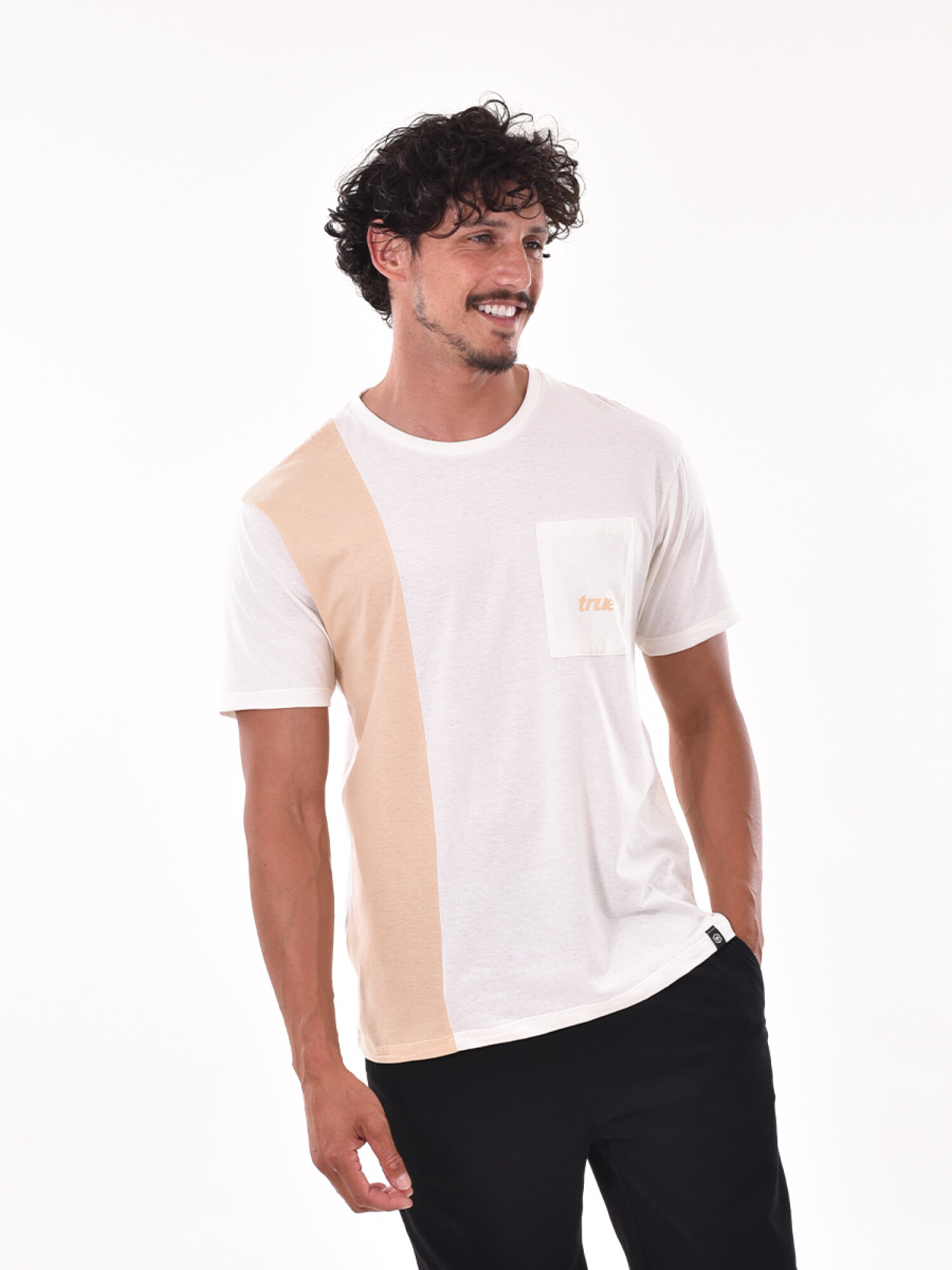 REMERA POWER - BEIGE — Guapa
