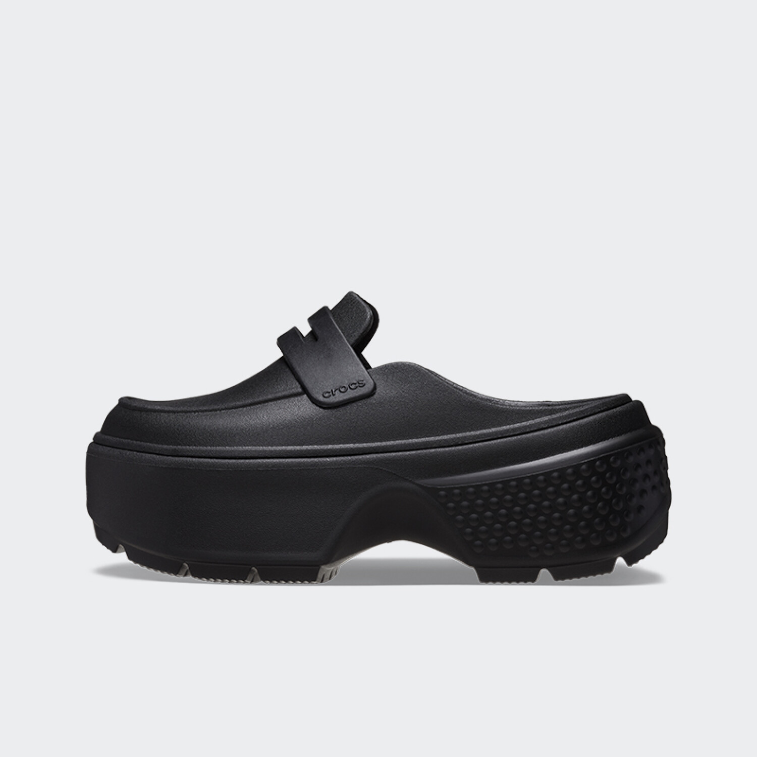 Crocs Stomp Loafer - Negro — Inbox