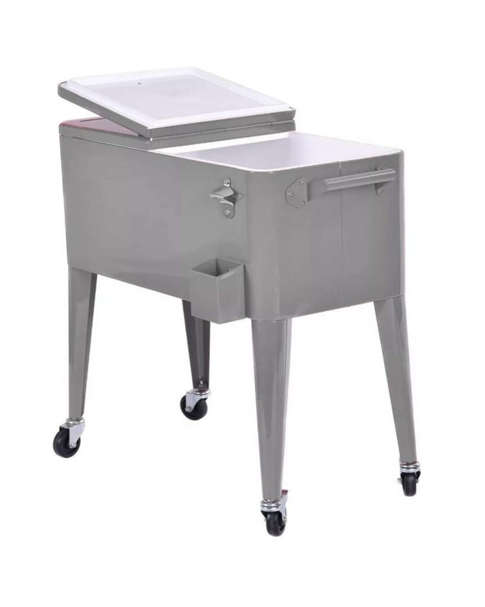 Conservadora Bar con ruedas 76L - Plata — Tienda Soy Santander