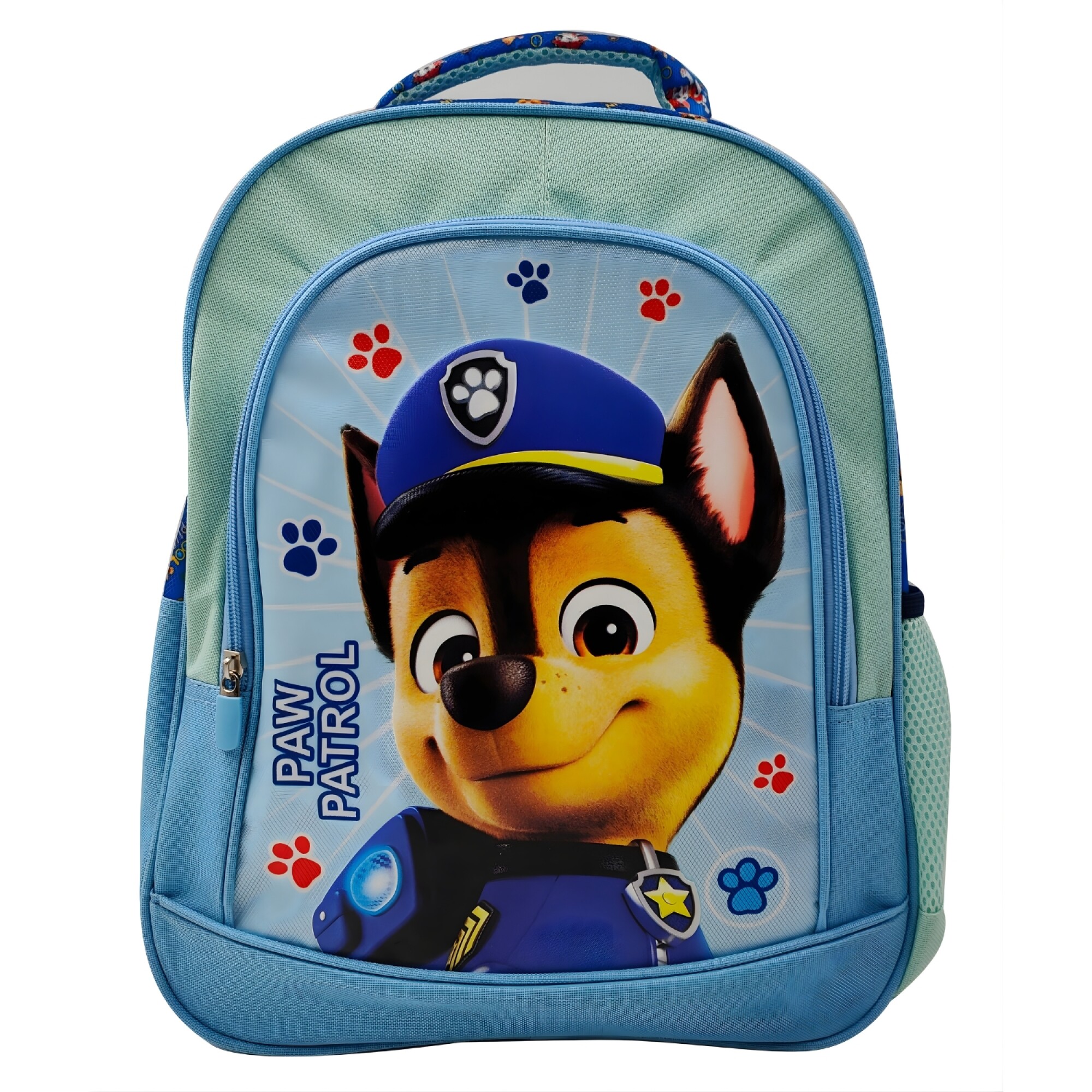 Mochila Nickelodeon Escolar 40x30x12 Paw Patrol Celeste — Electroventas