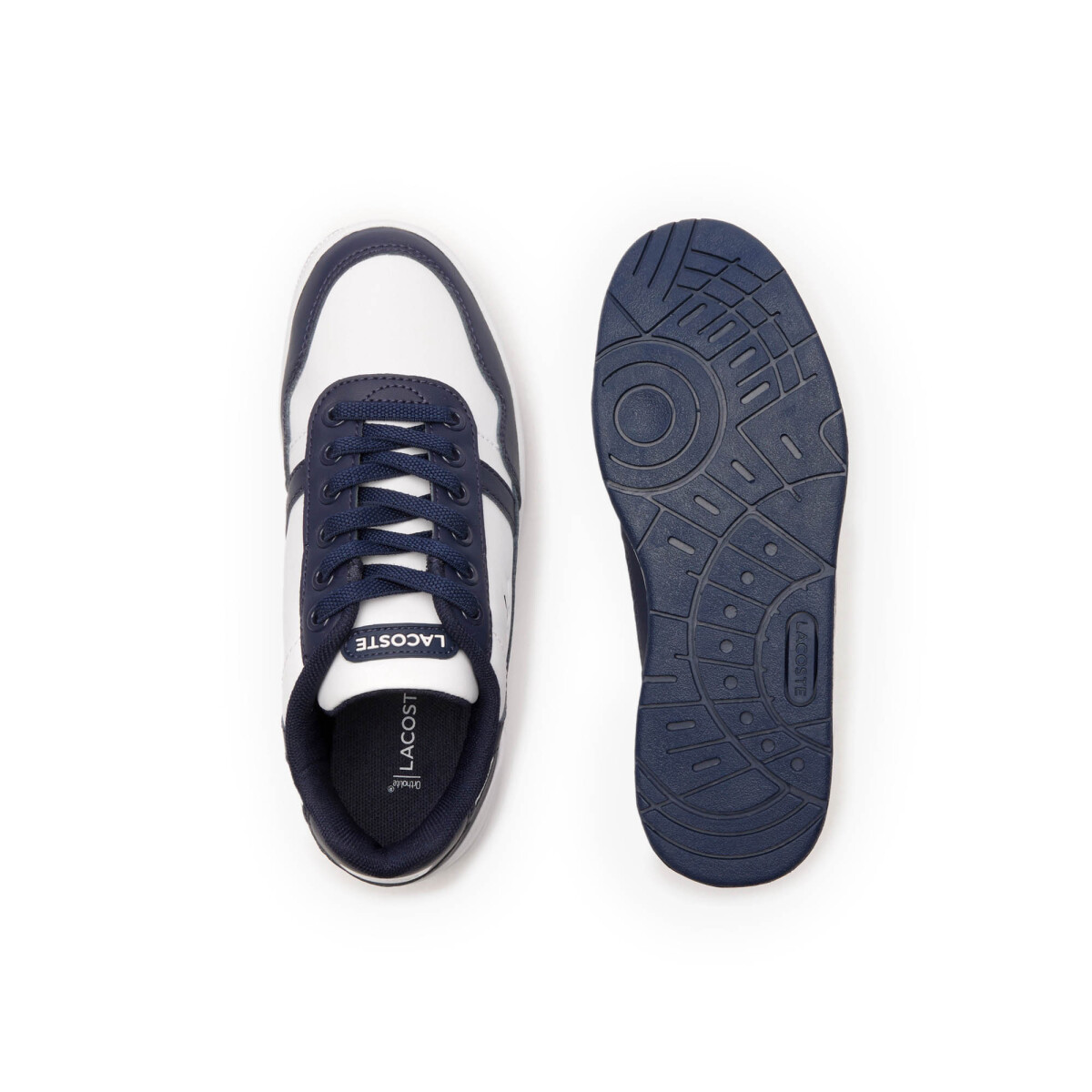 Championes LACOSTE T-Clip Junior - WHITE/BLACK — Zooko