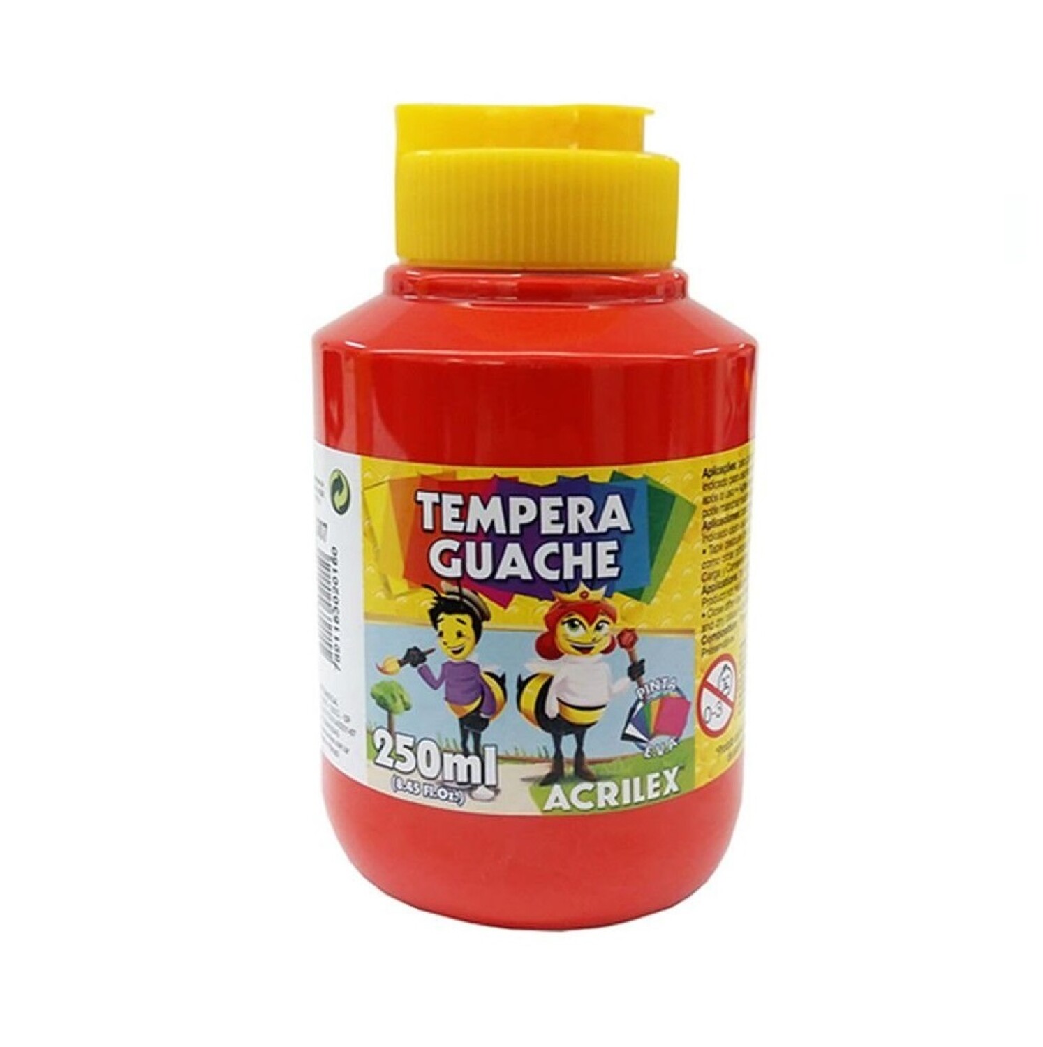 Témpera Acrilex 507 250Ml.Rojo F. — Almenara Mall