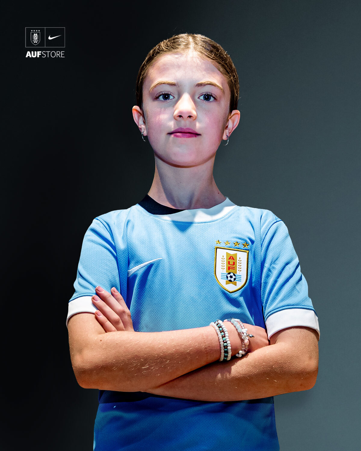 Camiseta Titular Uruguay Nike Stadium – Niño — AUF Store
