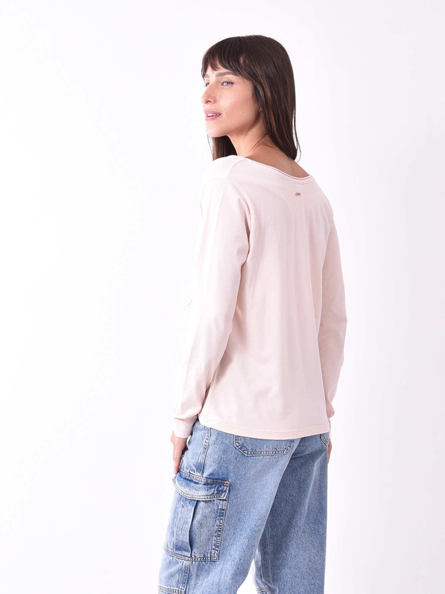 REMERA LORA - ROSA VIEJO — Guapa