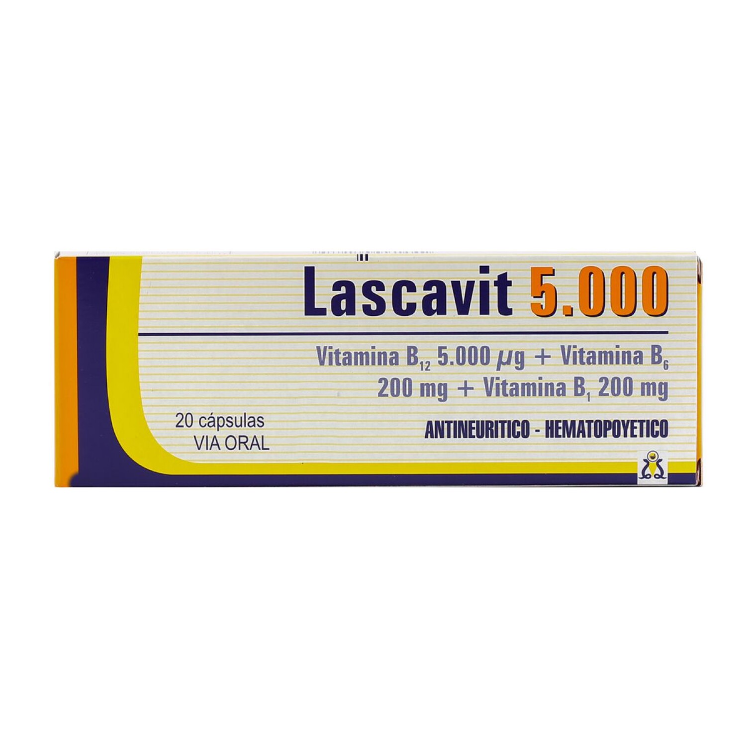 LASCAVIT 5000 CJ X 20 CAPSULAS — Farmacenter