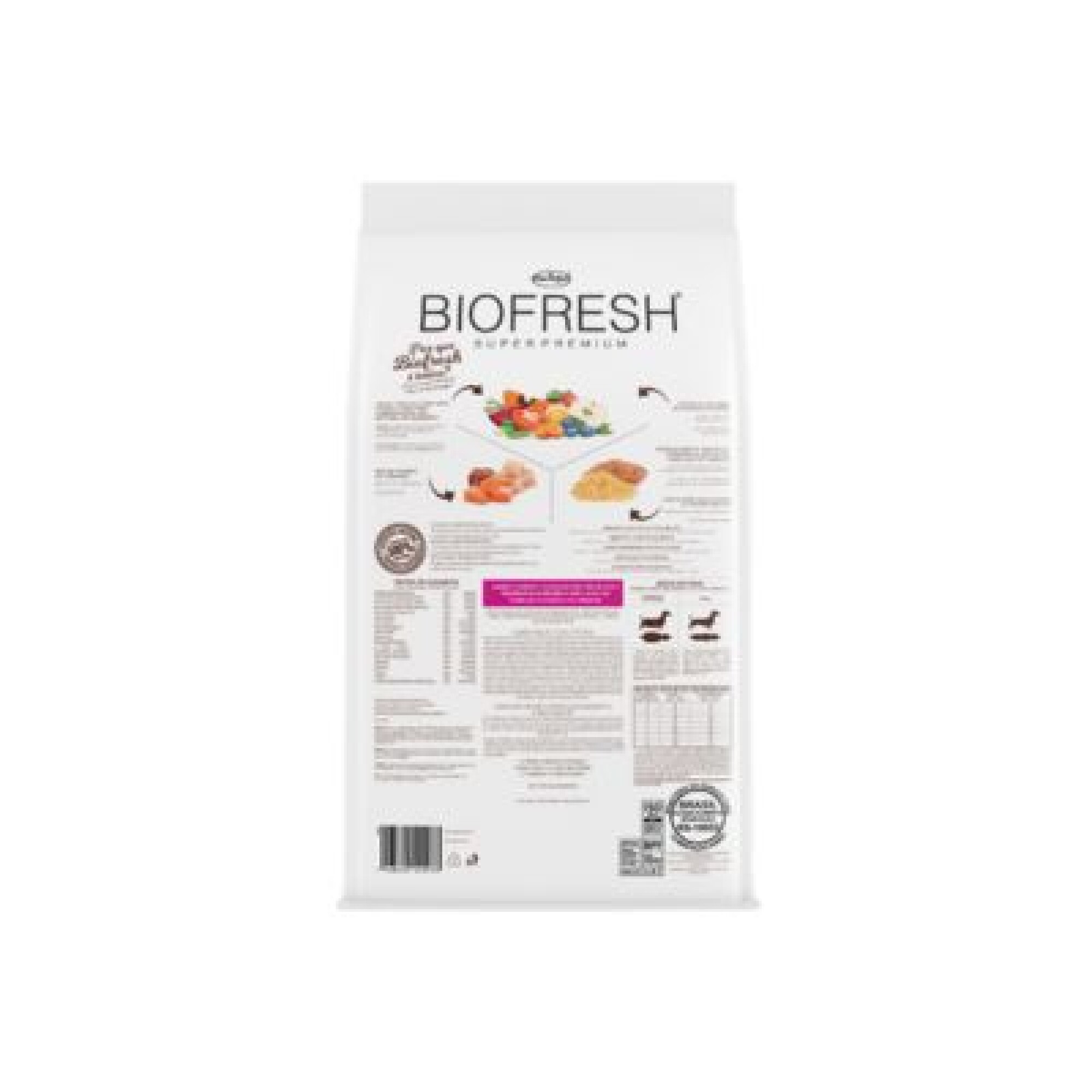 Biofresh Perro Light Raza Pequeña 3kg | Control de Peso — Pet+