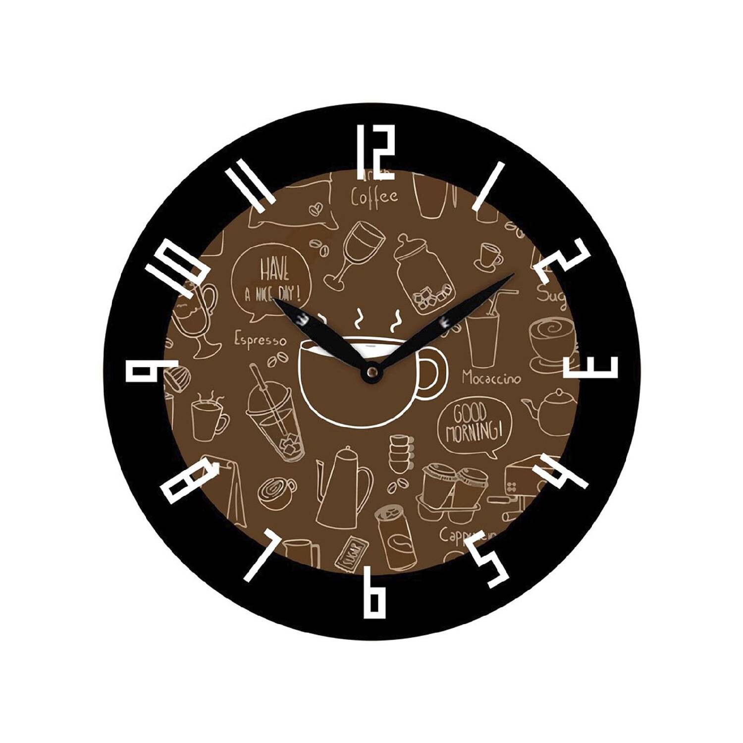 Reloj Analógico de Pared en MDF con Estampado Selecta 29cm — Electroventas