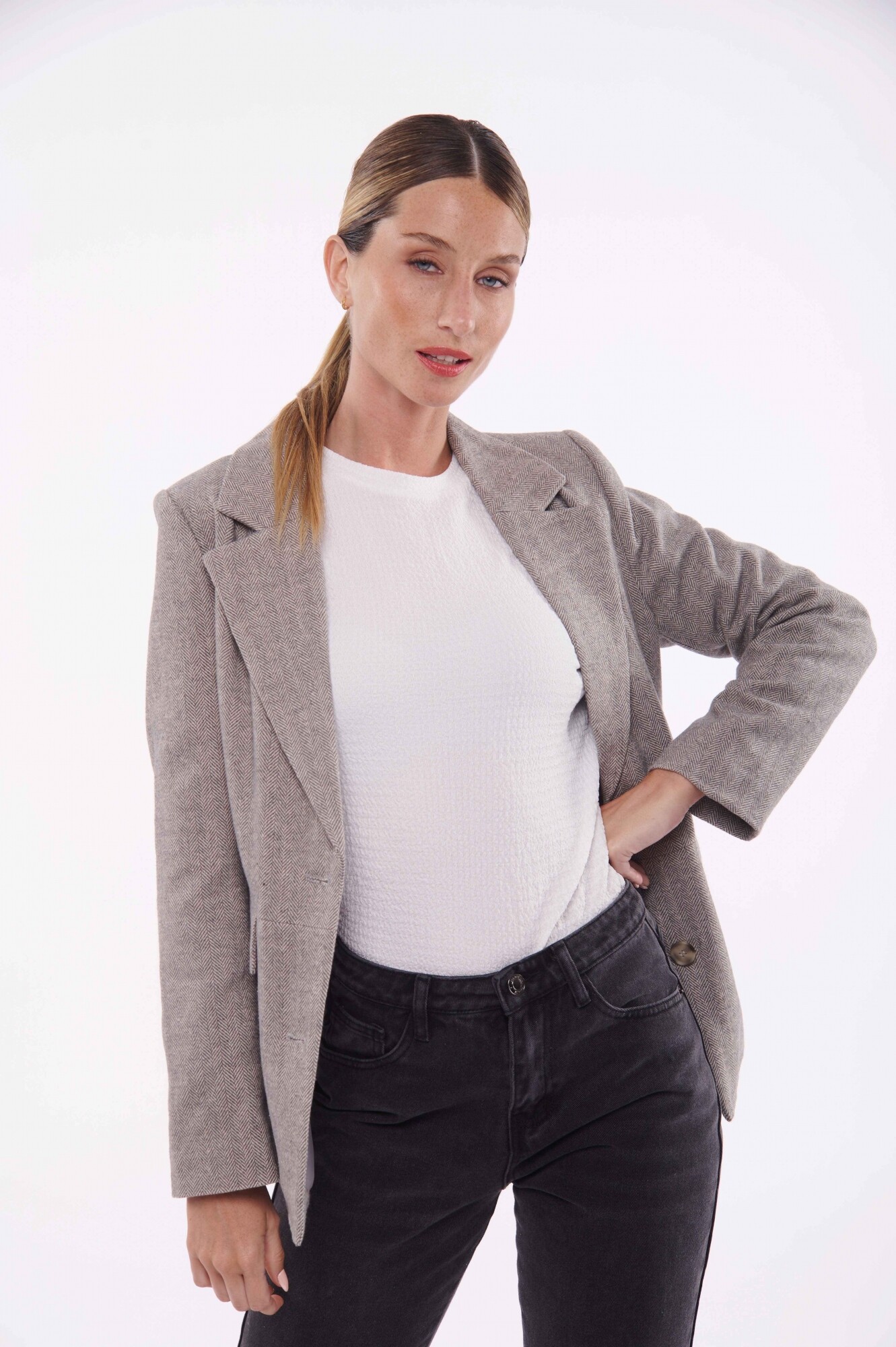 BLAZER FANA - GRIS — Minot