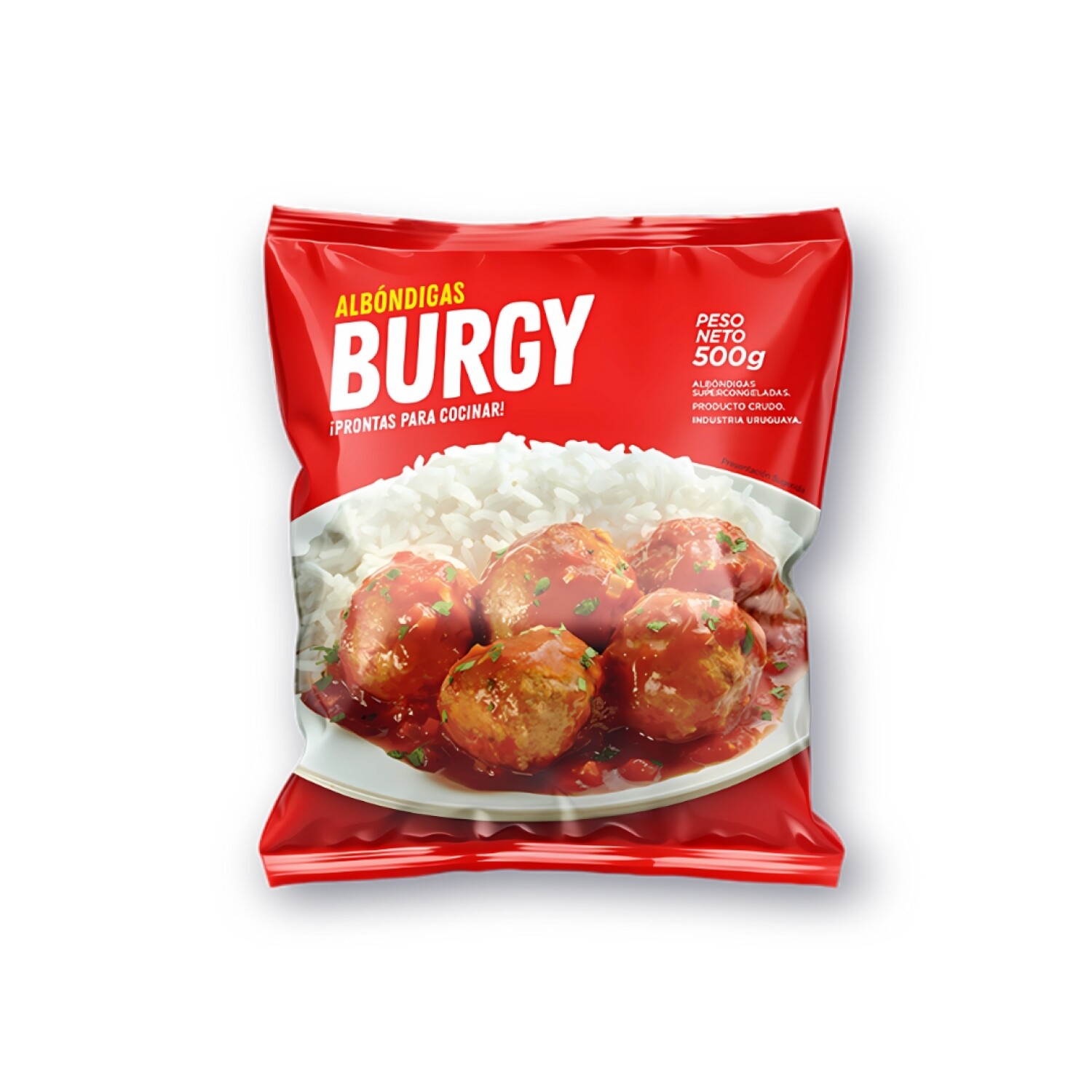 ALBÓNDIGAS BURGY 500G — Hola Congelados