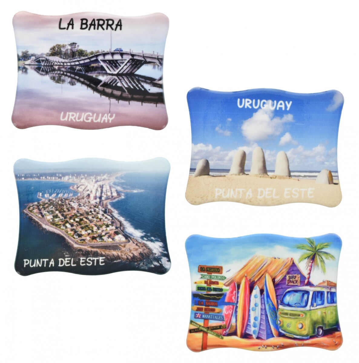 Imán para heladera rectangular — El Clon