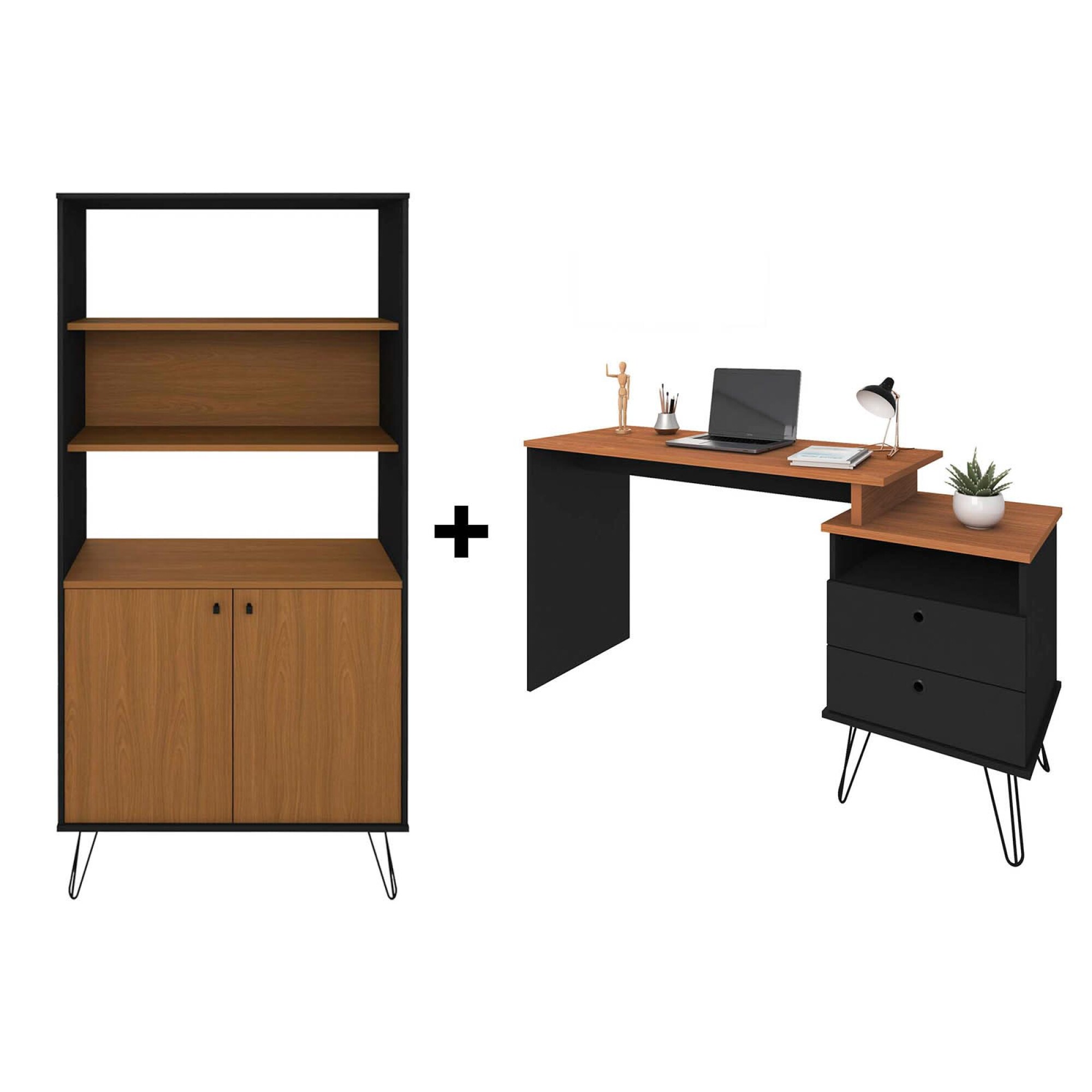 Biblioteca + Escritorio Plus — Divino