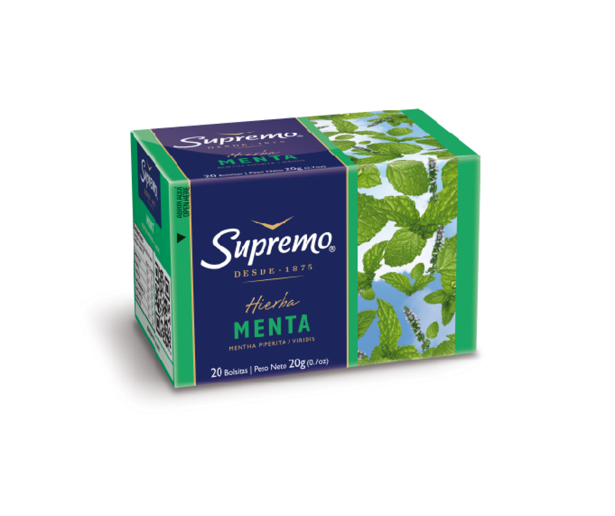 TE SUPREMO MENTA x 20 sob — El palacio del café