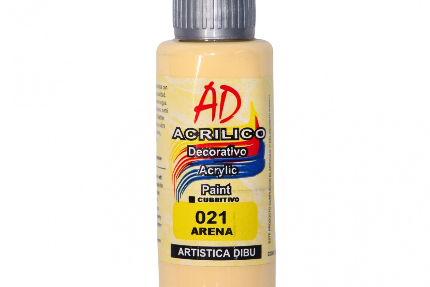 PINTURA ACRILICA ARTISTICA DIBU 60 ML. DIFERENTES COLORES - COLOR ARENA ...