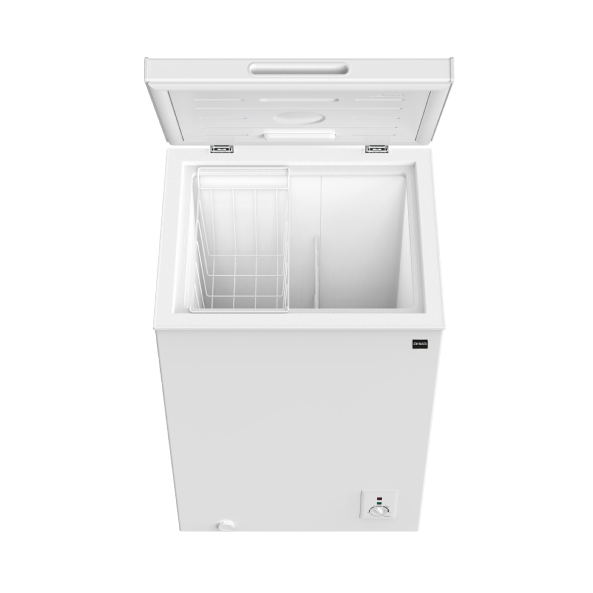 Freezer Horizontal Aiwa 99l Dual Congelado Rápido Interior Aluminio Y