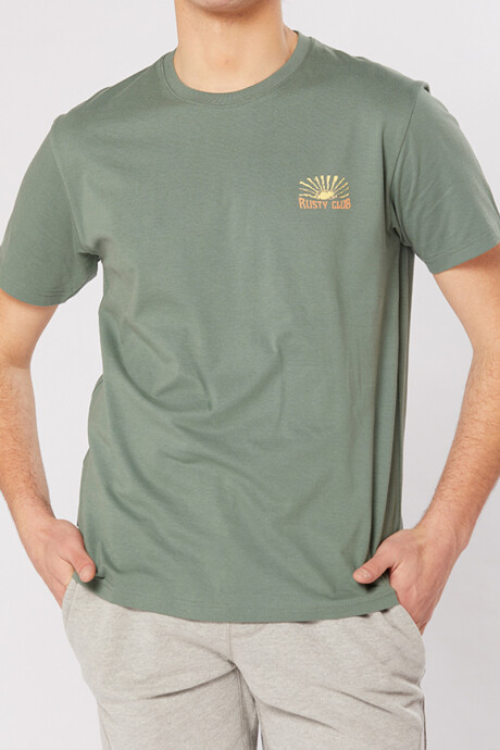 T-SHIRT DIVER RUSTY - Verde Oscuro — Superoutlet