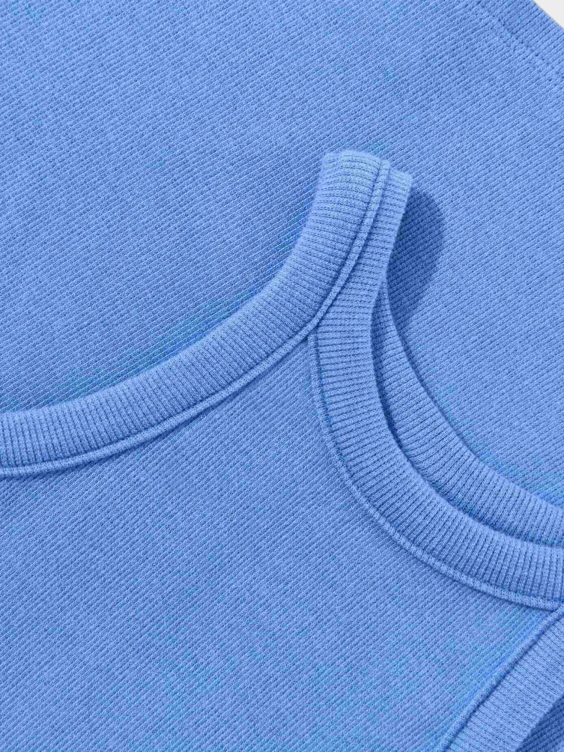 VESTIDO INFANTIL CORTO SIN MANGAS - AZUL — Hering