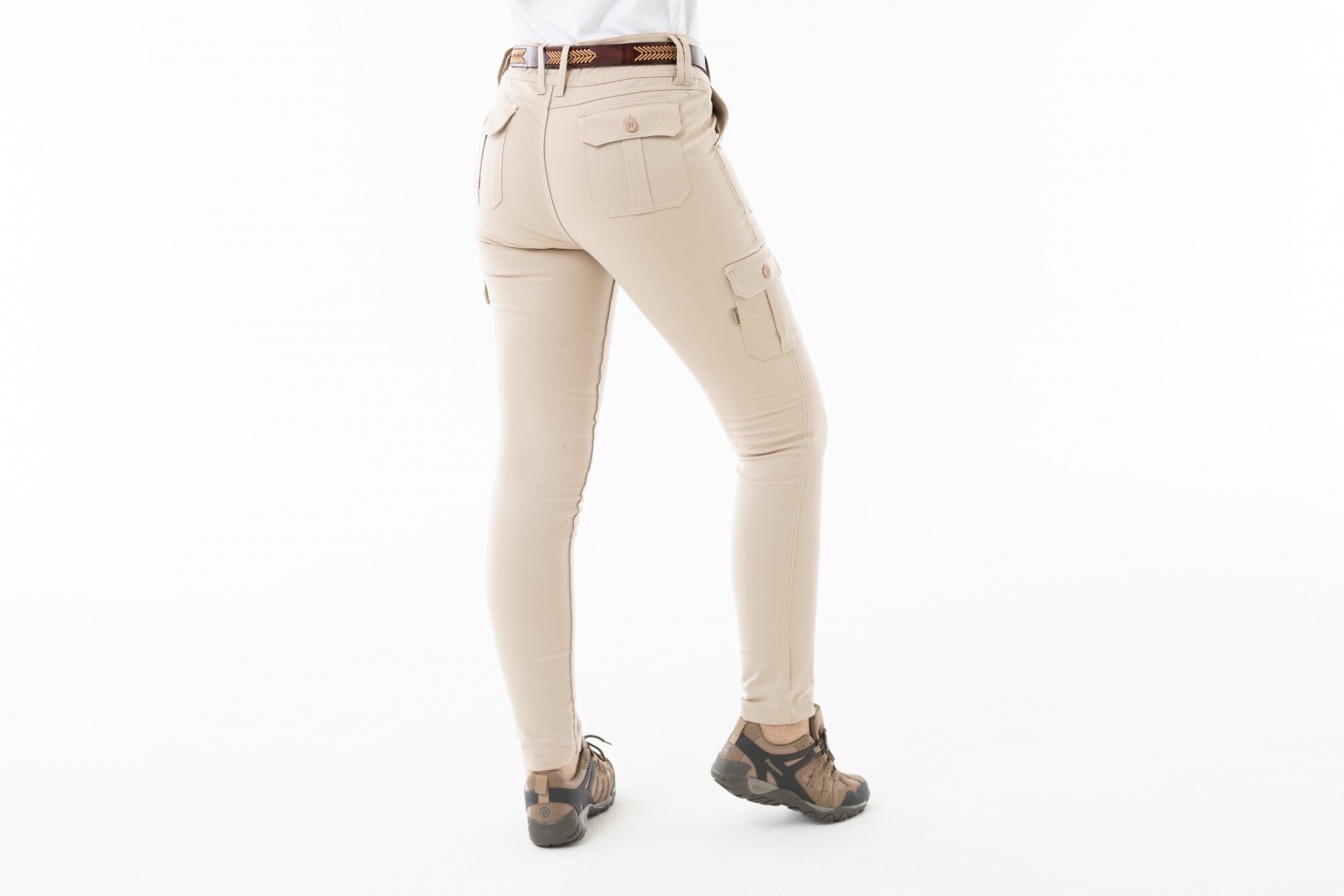 PANTALON CARGO URBANO M ELASTI - Natural — Pampero