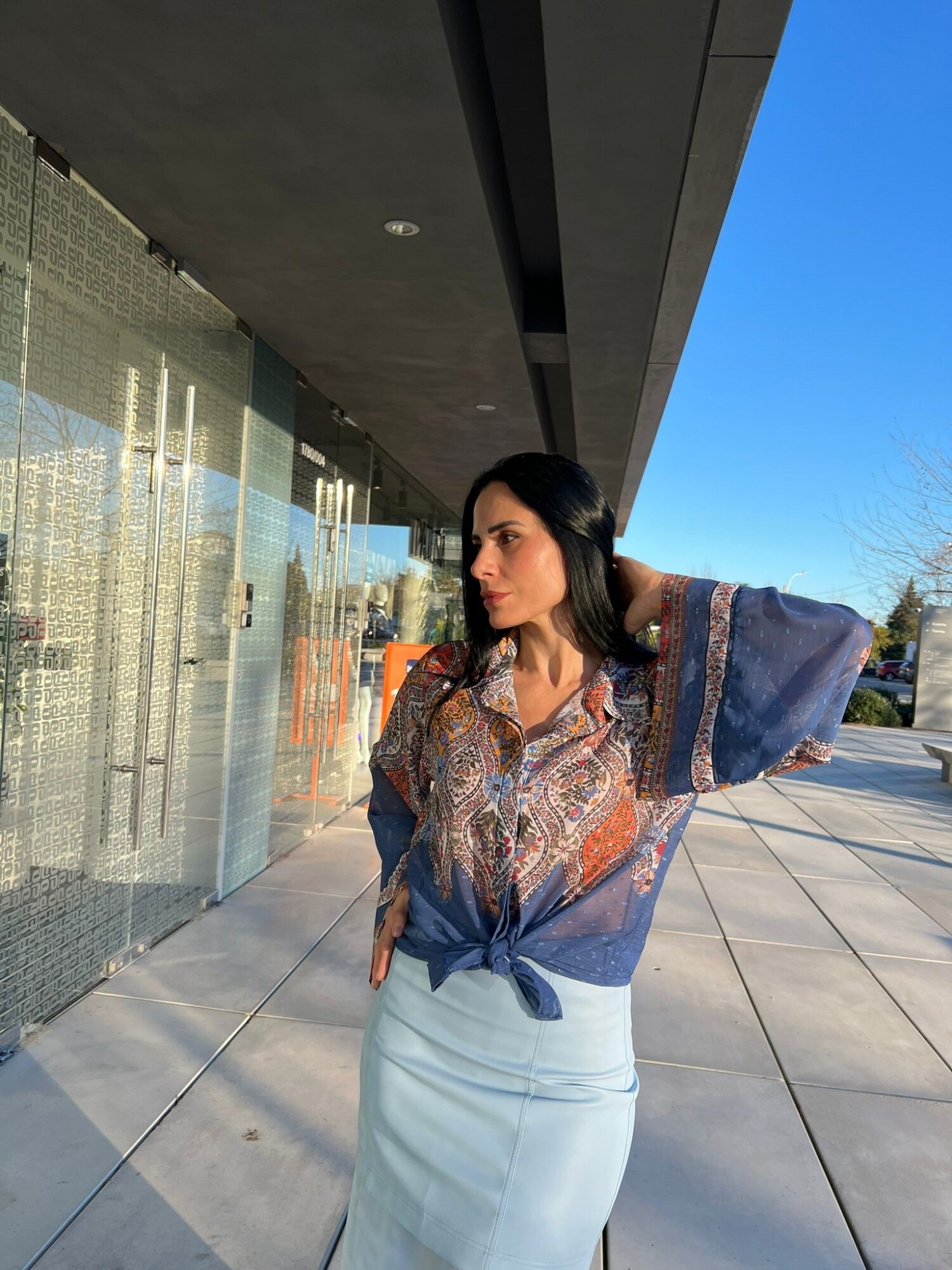 Camisa Sonya - Estampado — Paulista