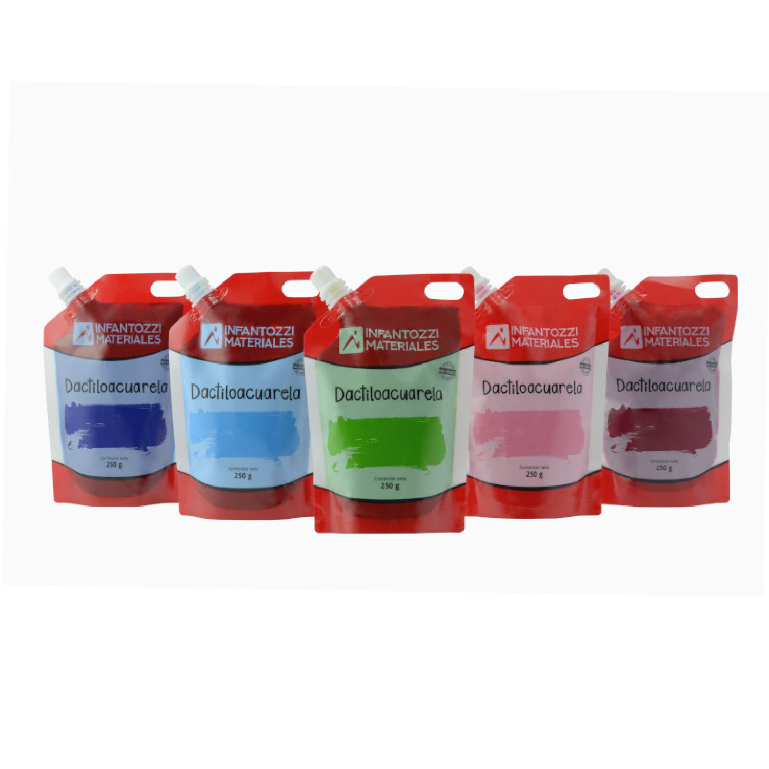 Dactiloacuarela - 500 g - Sachet — Infantozzi