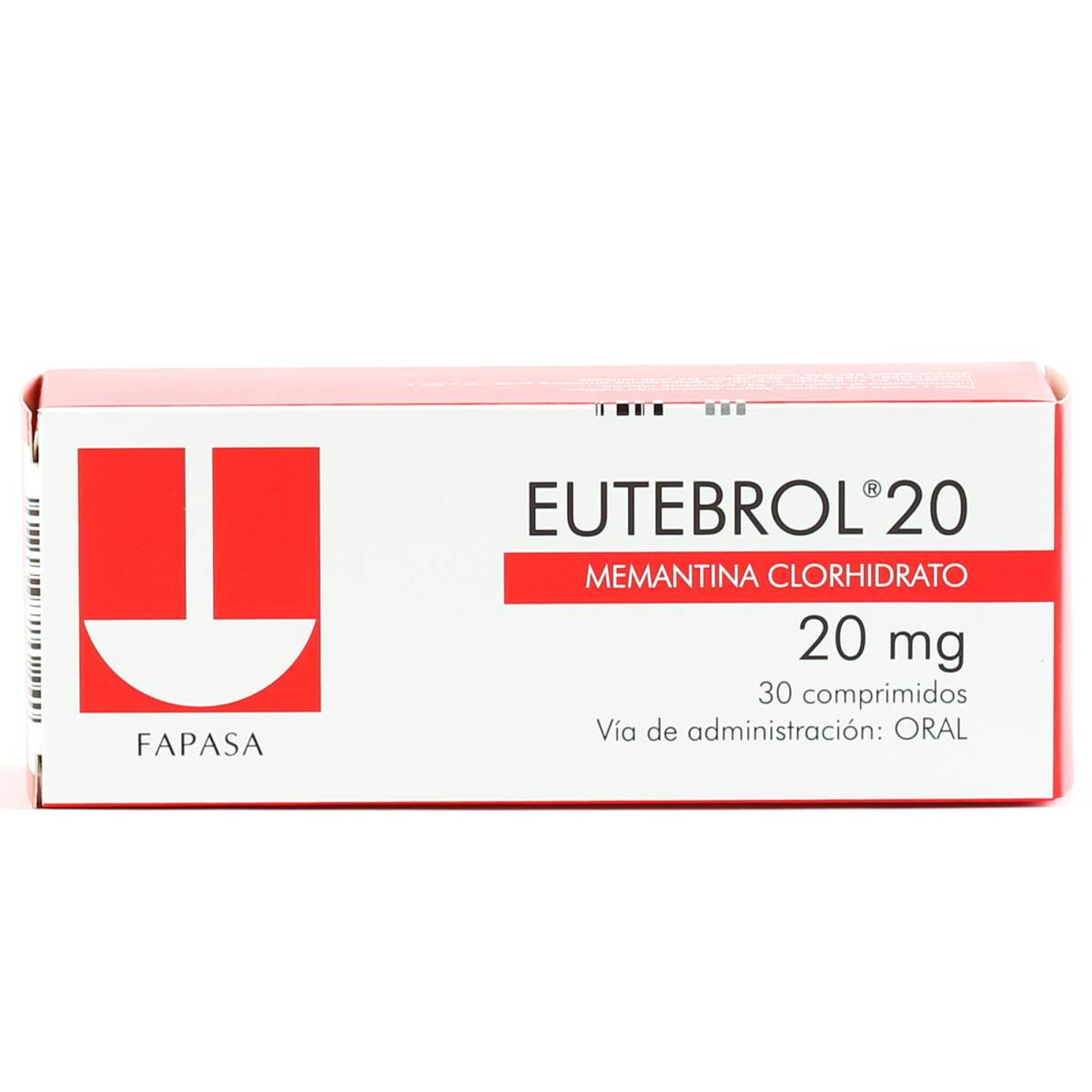 EUTEBROL 20 MG. CJ X 30 COMP. — Farmacenter