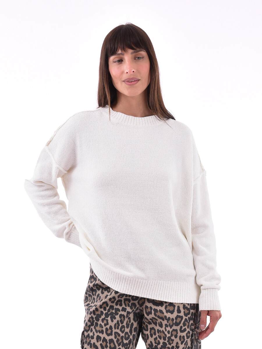 BUZO CAIRO - OFF WHITE — Guapa