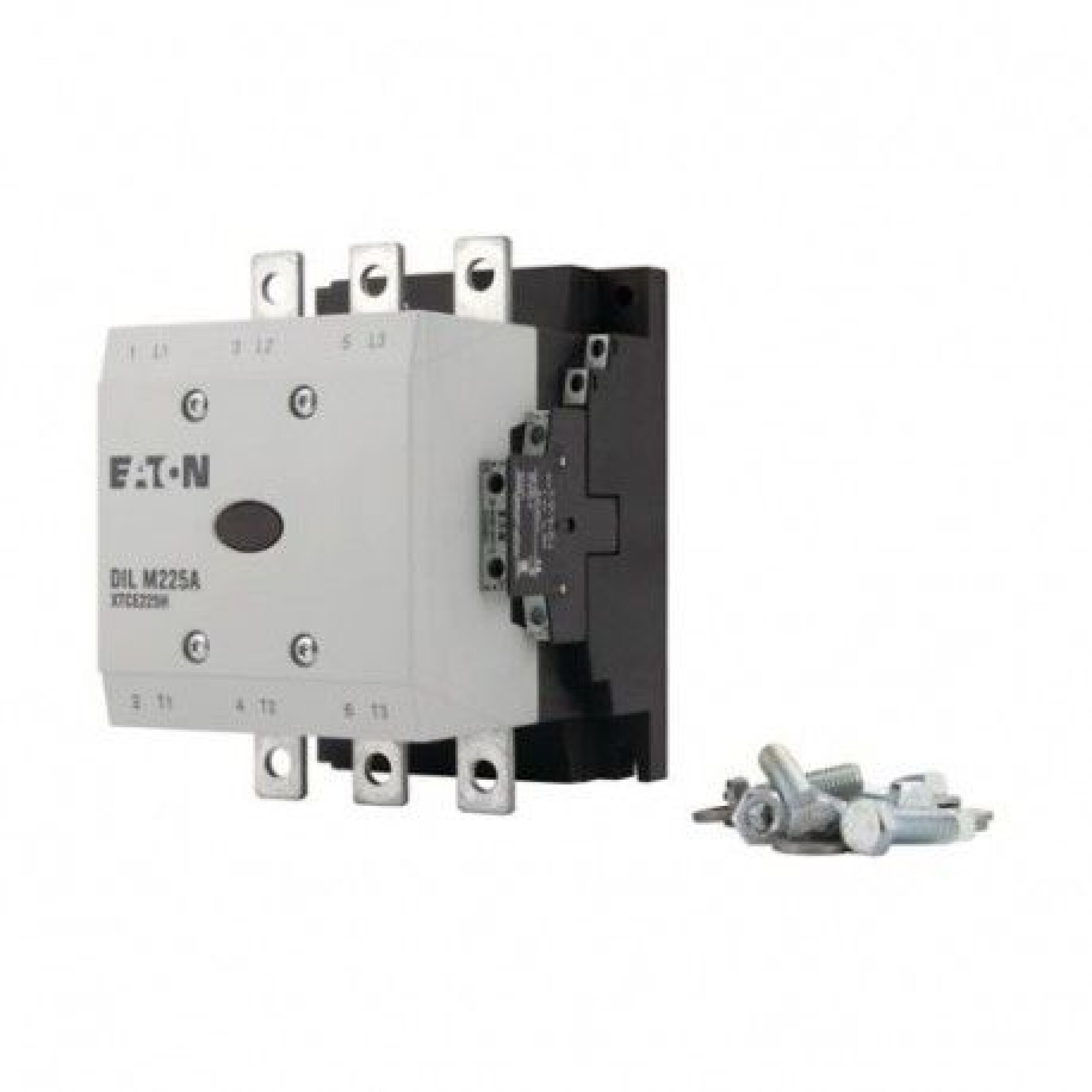 CONTACTOR DILM 225A 110KW/150HP 2NA+2NC 220VAC - EATON — Luminotecnia