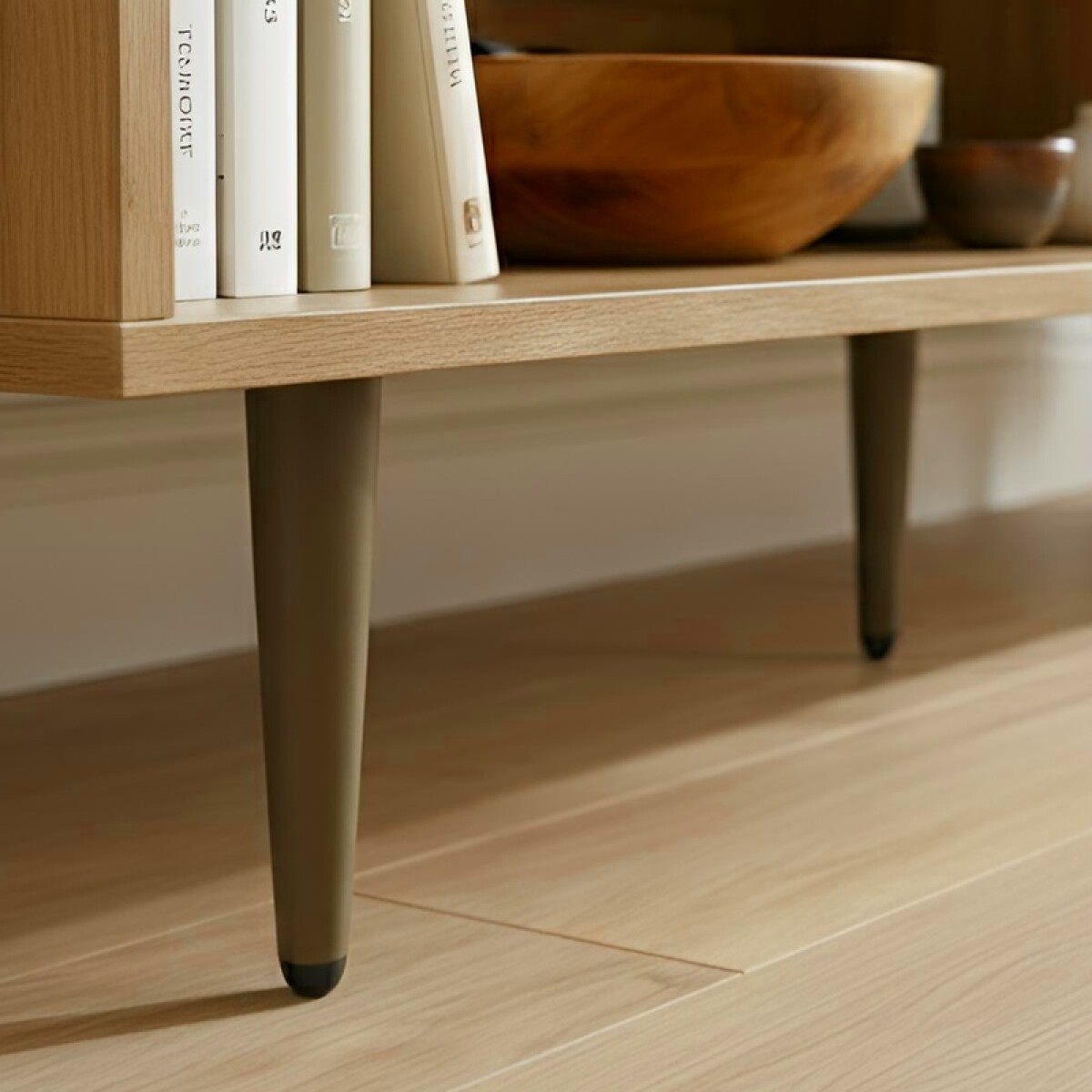 Mueble Rack de Tv PADUA de Piso con Puerta y Estantes 136 cm de Ancho ...