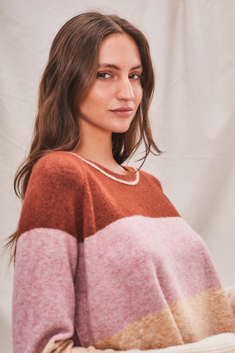 Sweater Rayado - Multi — Lemon