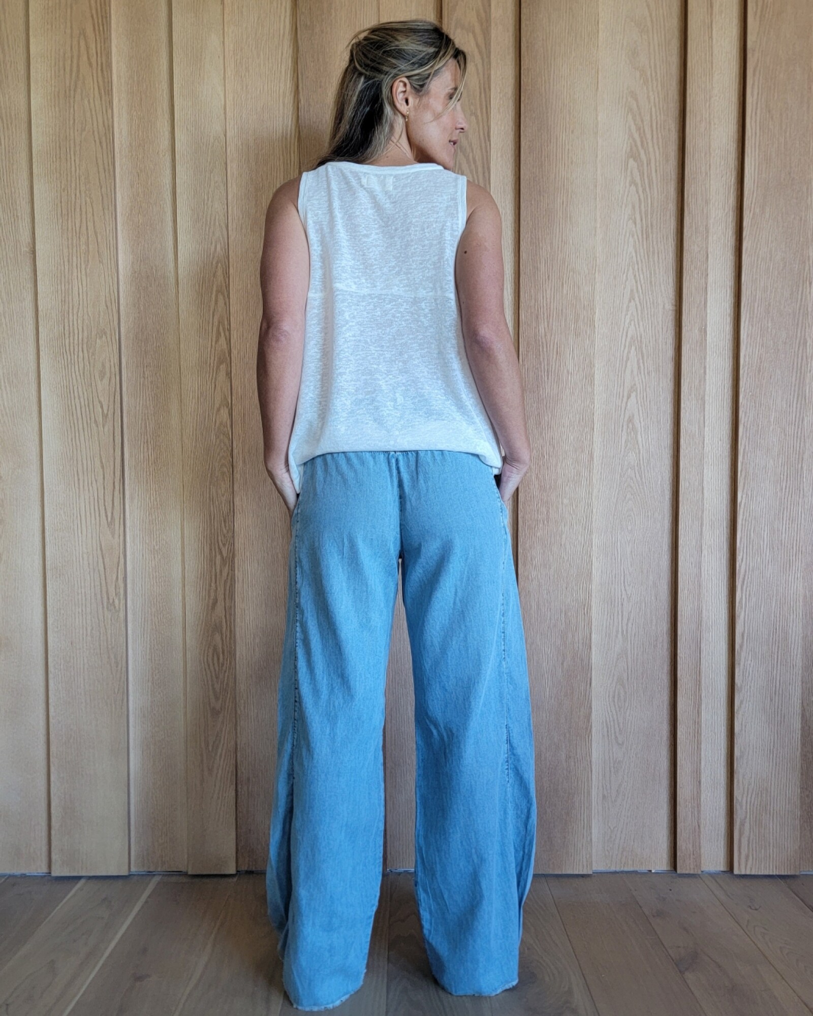 Pantalón Boj - Denim Celeste — Magnolia