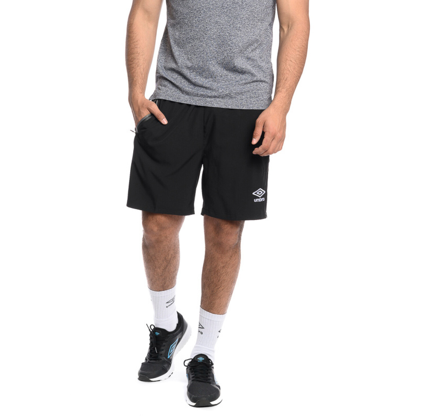 Shorts Pro Run Umbro Hombre - 002 — Timeout