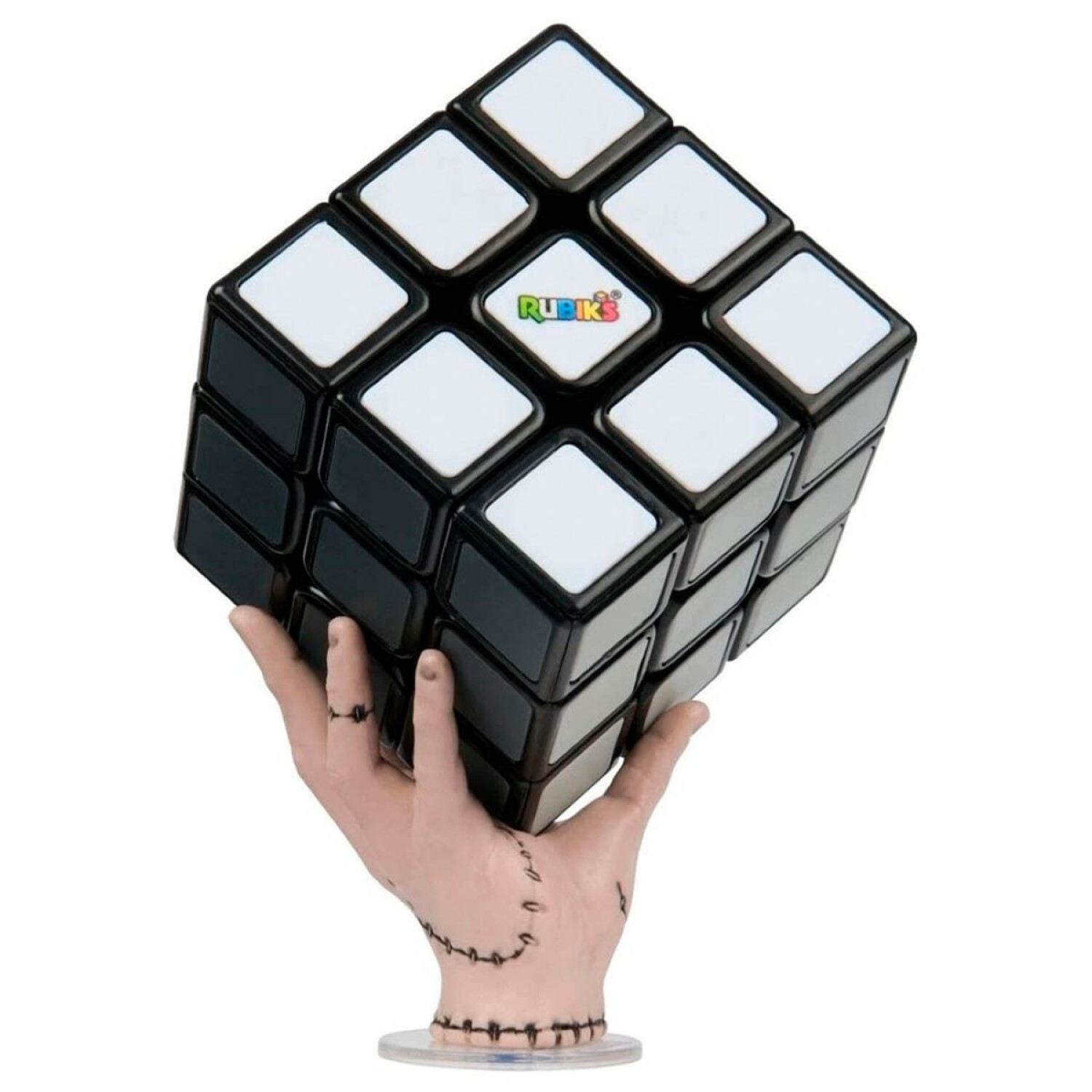 Cubo Rubiks 3x3 Wednesday Merlina Con Exhibidor — El Rey del ...