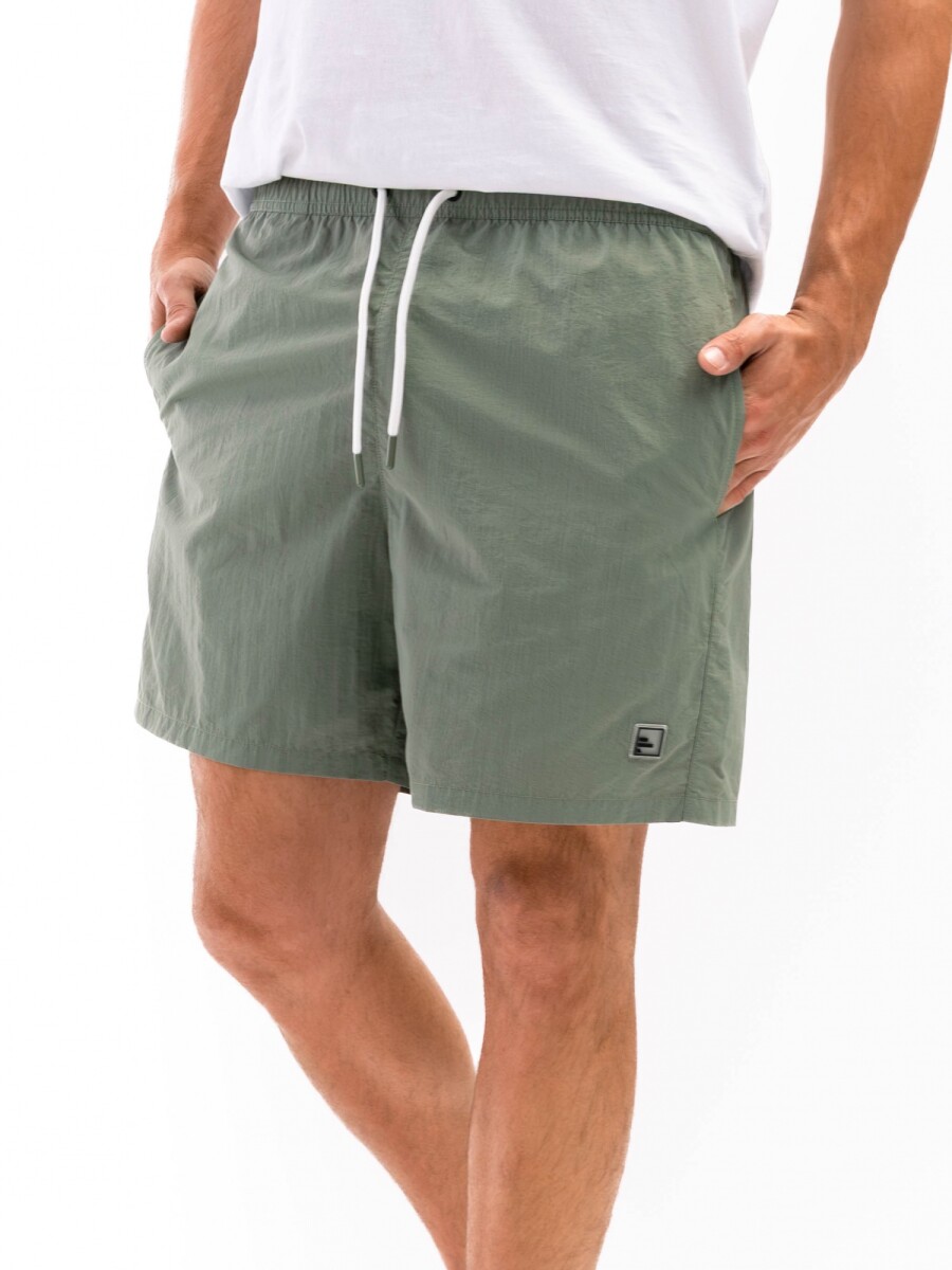 Short de Baño Taslon Buzios - Kaki — Forum Industries Co