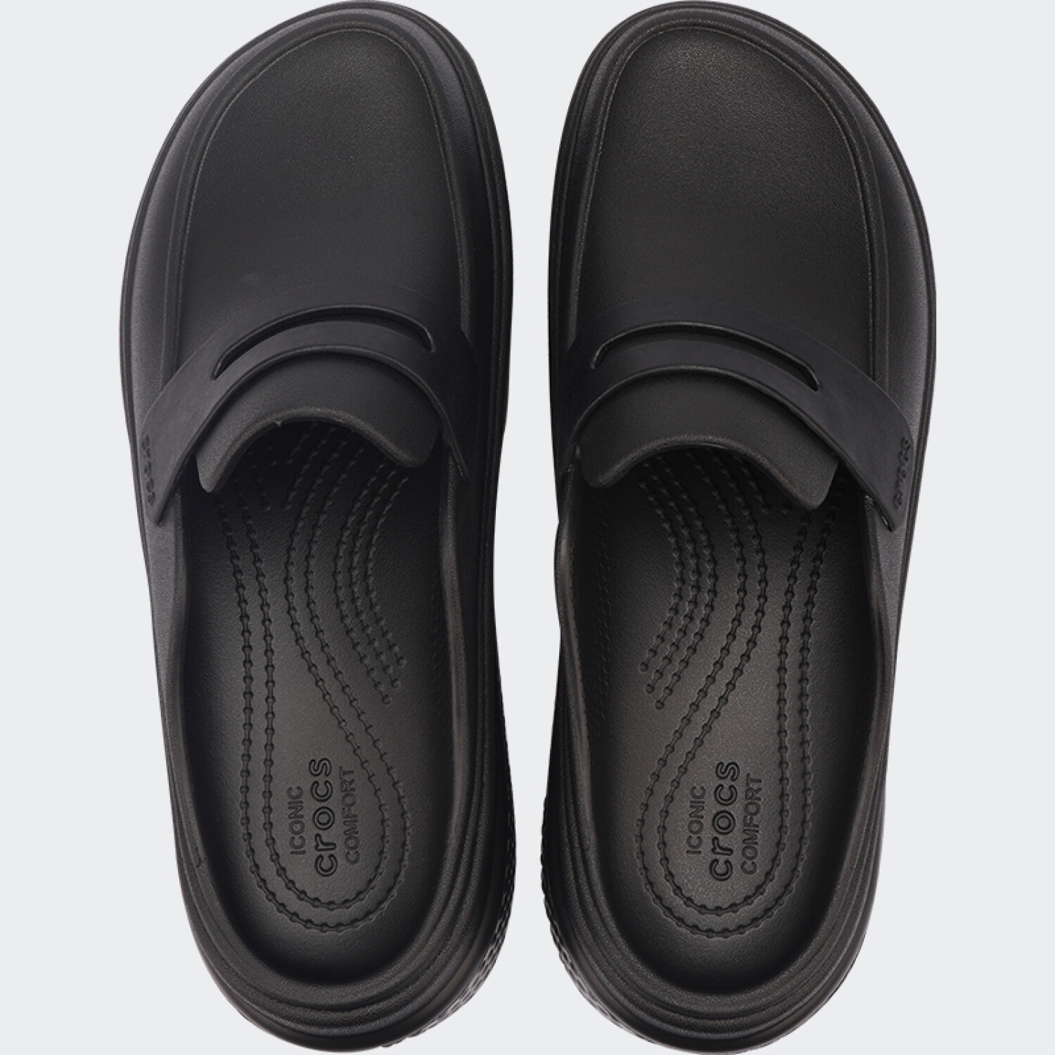 Crocs Stomp Loafer - Negro — Inbox