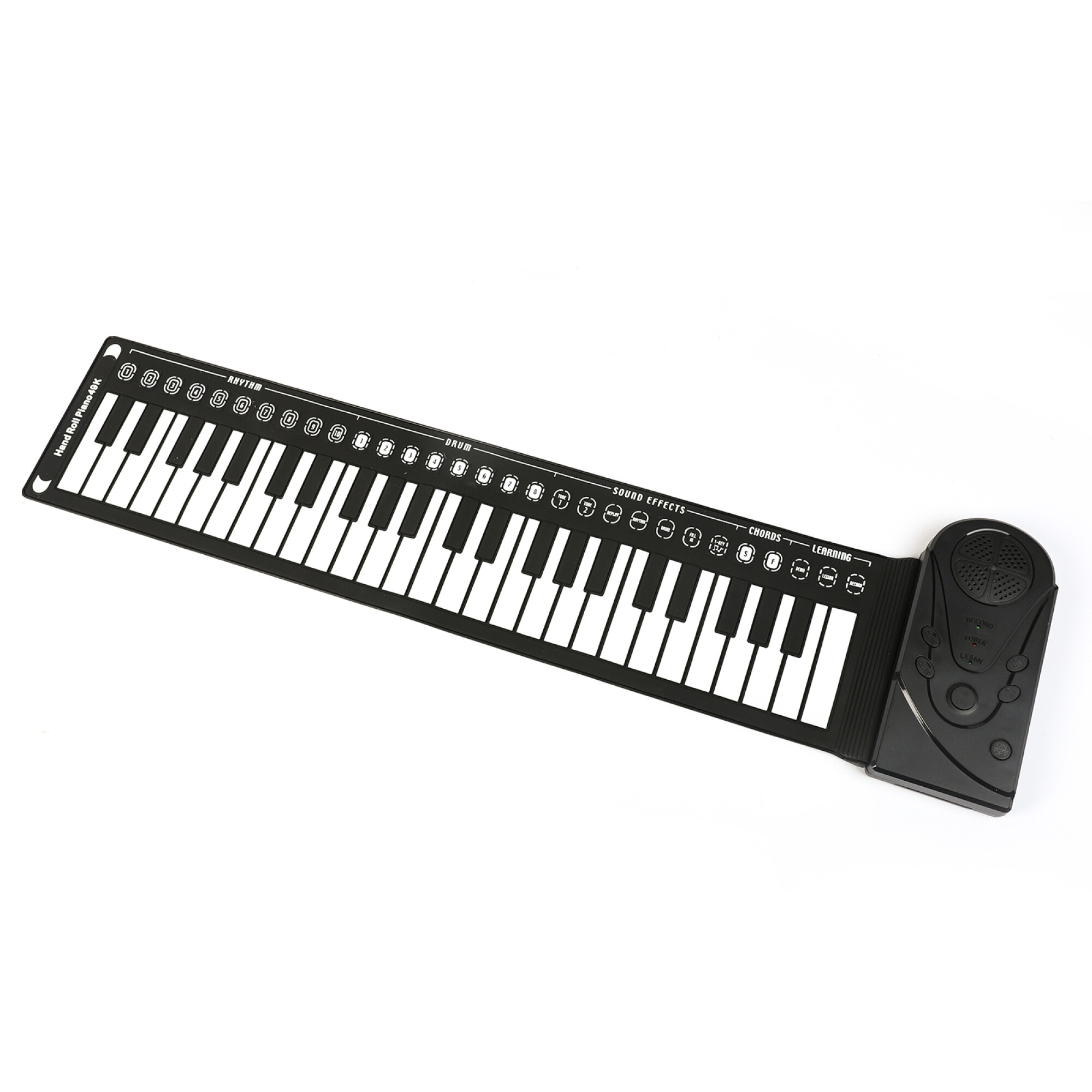 TECLADO ÓRGANO MUSICAL FLEXIBLE 49 TECLAS CON SENSIBILIDAD — Woofer