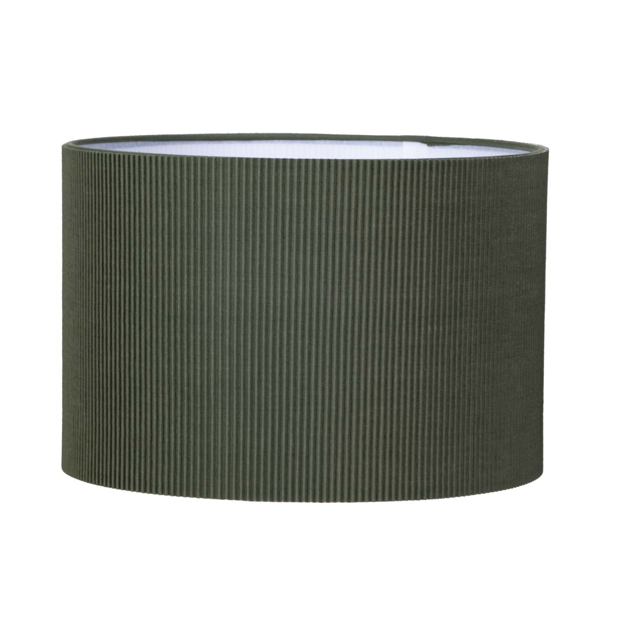 Pantalla Papel Verde Plisada — Divino