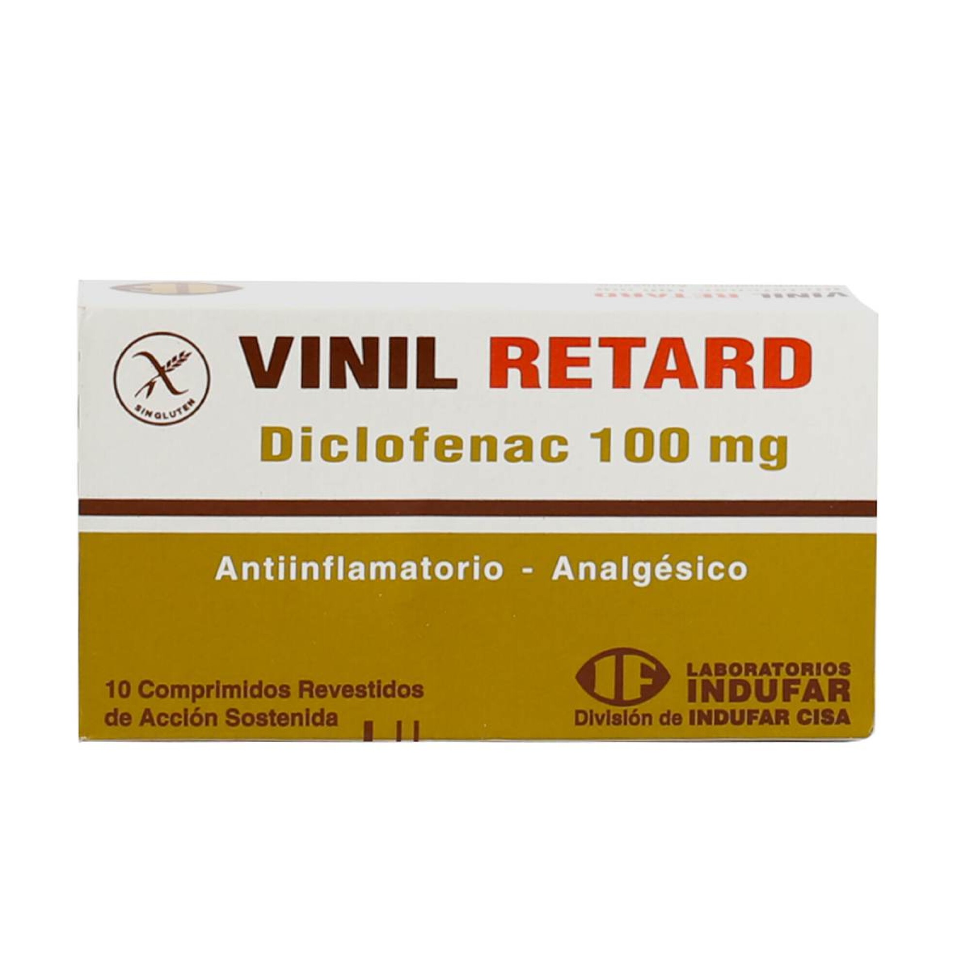 VINIL RETARD CJ X 10 COMP. — Farmacenter