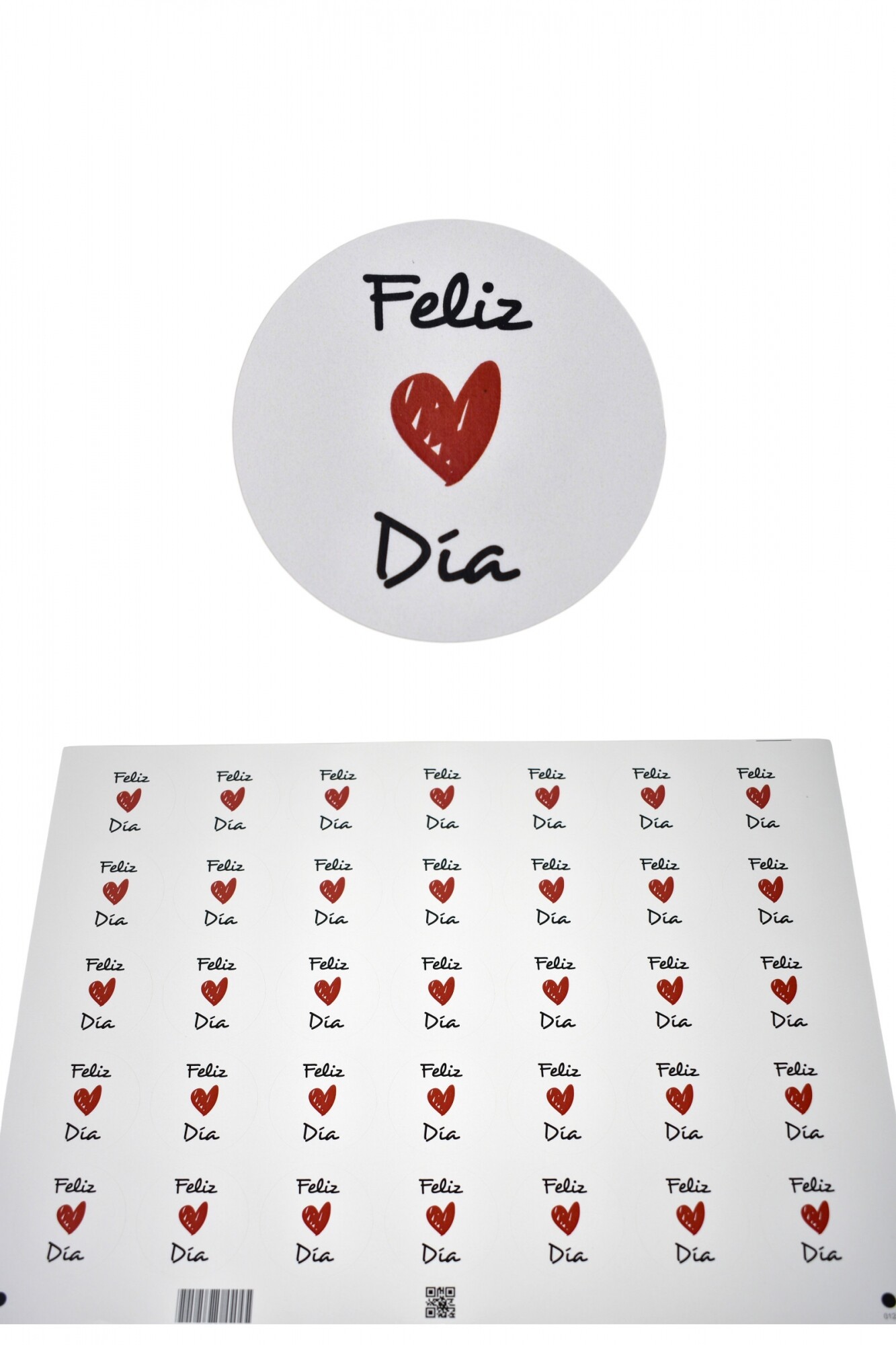 Stickers feliz dia plancha - DISEÑO 2 — PaperPack