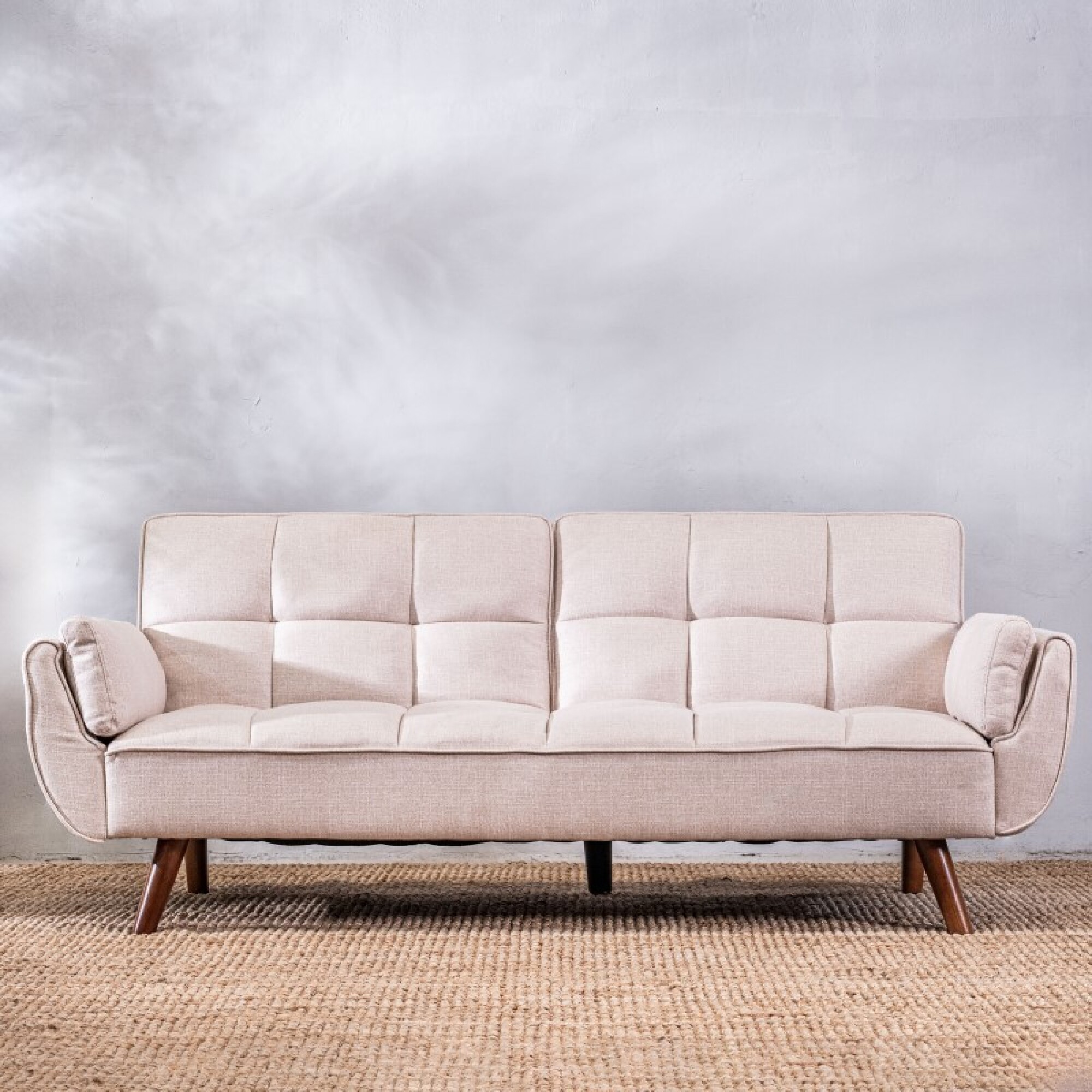 Sofá Cama Frida 3 Cuerpos - Beige — Aihaus