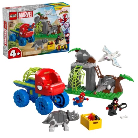 Lego Rescate del dinosaurio Spidey 136 Piezas 4+ - Lego Boys — Tienda ...