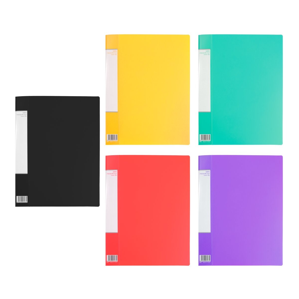 Carpeta PVC A4 con clip — El Clon