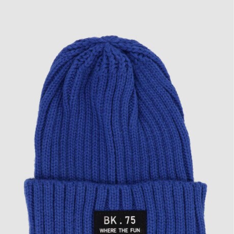 Gorro basic infantil - Azul — Tienda Soy Santander
