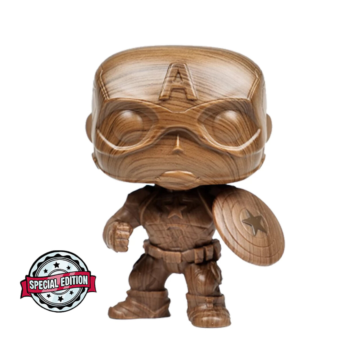 Captain America Wood - 584 - [Exclusivo] — X Uruguay