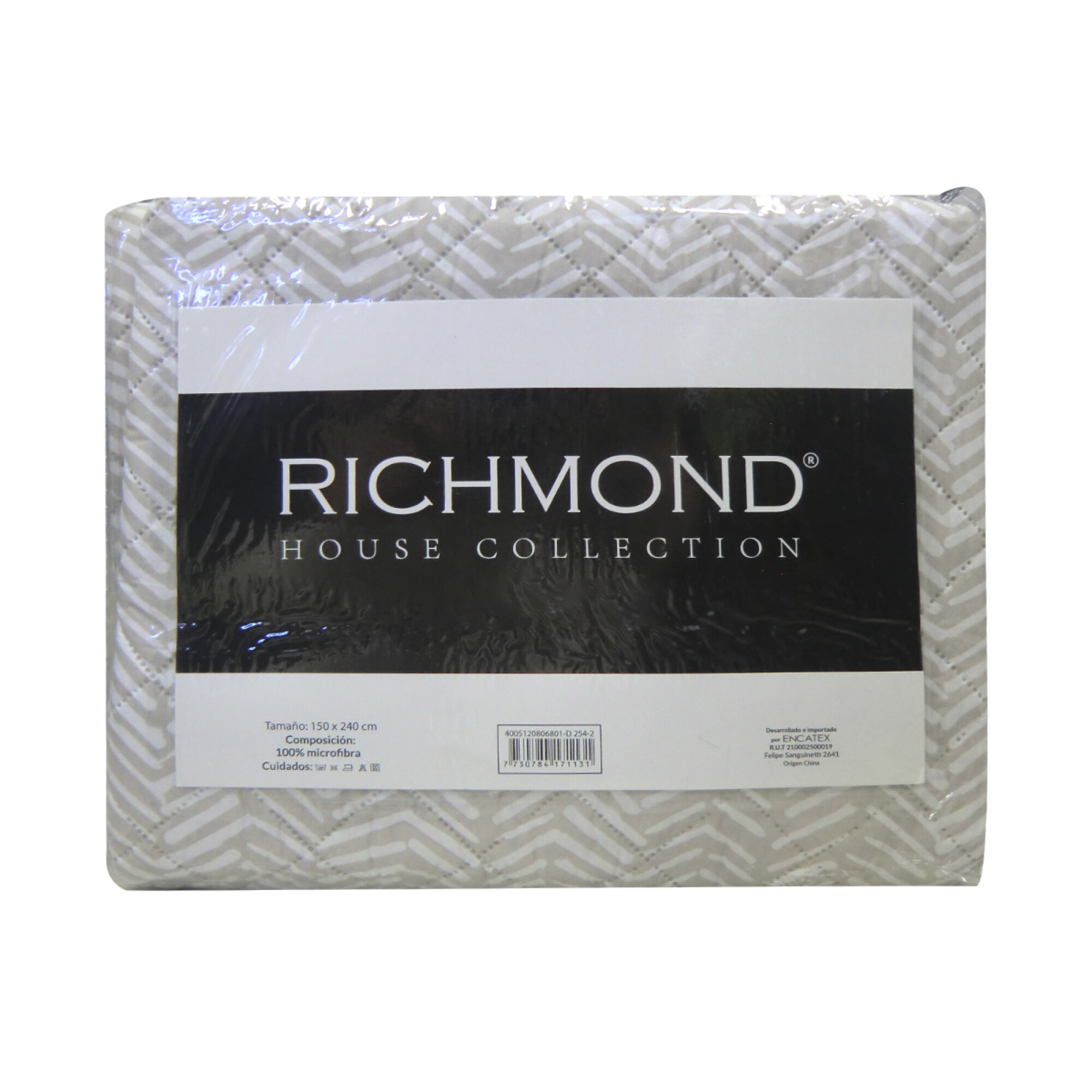 Colcha Estampada Microfibra Richmond 2 Plazas 220 x 240 cm - 254-2 ZIG ...