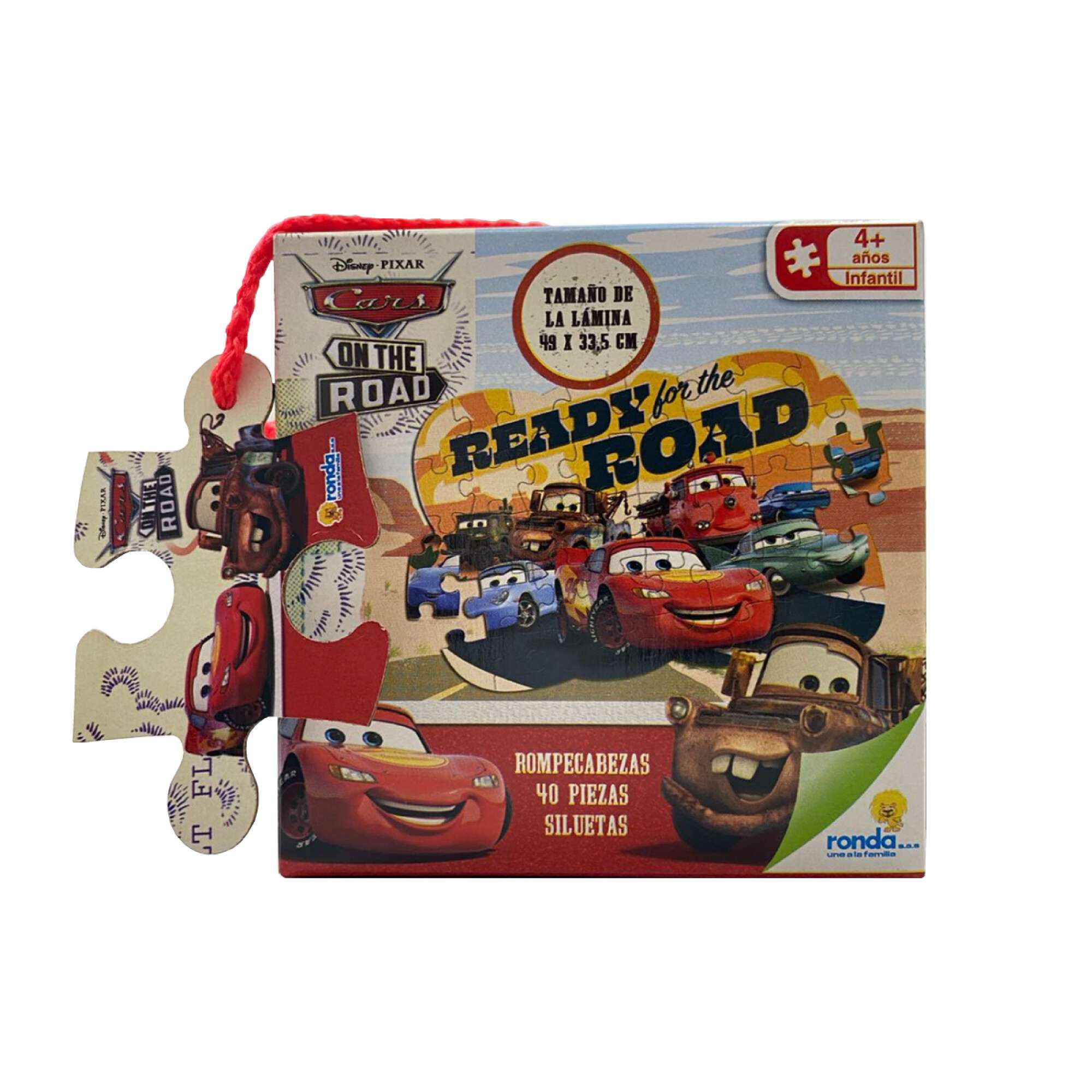 RONDA ROMPECABEZAS X 40 PIEZAS CARS — Farmacenter