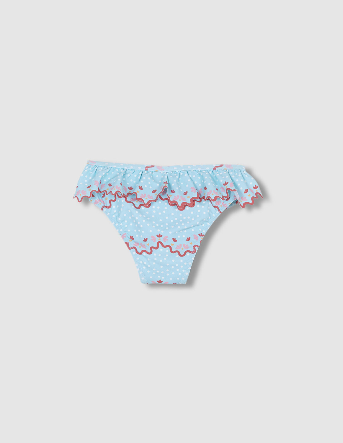 Culetin Estampado Ondas Azul Talco — Gocco