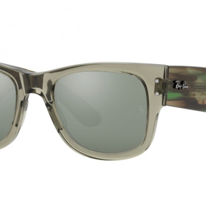 Ray-Ban 0840S - Transparente y Camuflado — Optica Americana